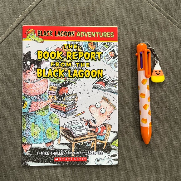 Scholastic | Other | Scholastic Black Lagoon Adventures Book And Candy ...